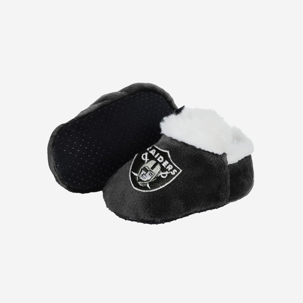 Las Vegas Raiders Logo Baby Bootie Slipper FOCO