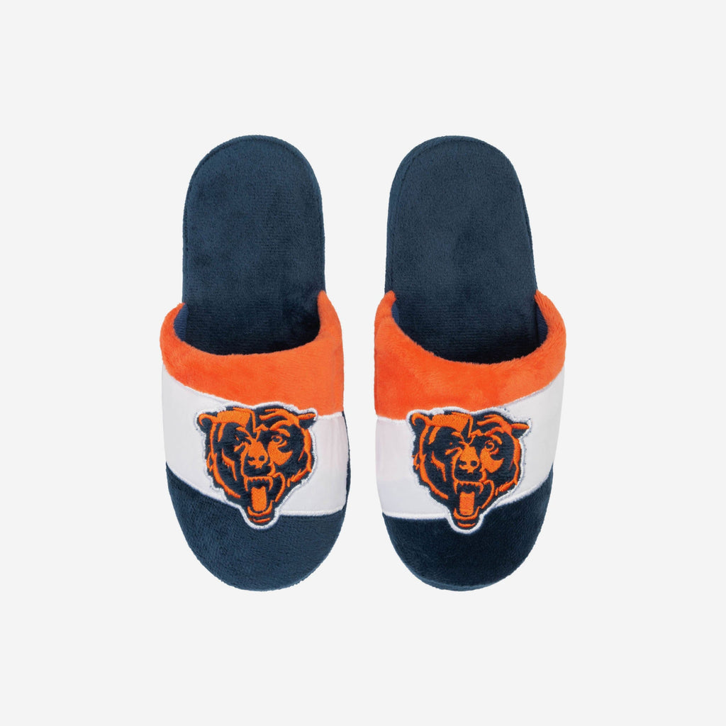 Chicago Bears Youth Colorblock Slide Slipper FOCO