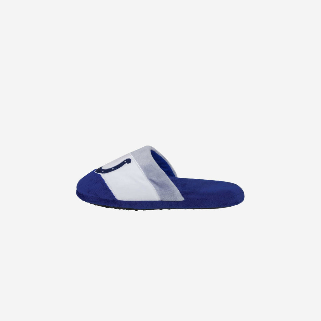 Indianapolis Colts Youth Colorblock Slide Slipper FOCO