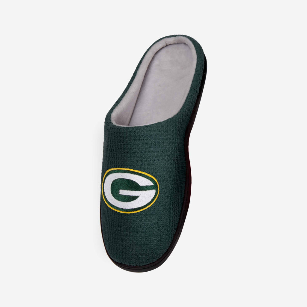 Green Bay Packers Memory Foam Slide Slipper FOCO