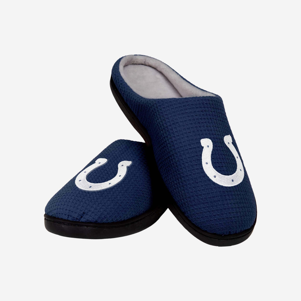 Indianapolis Colts Memory Foam Slide Slipper FOCO