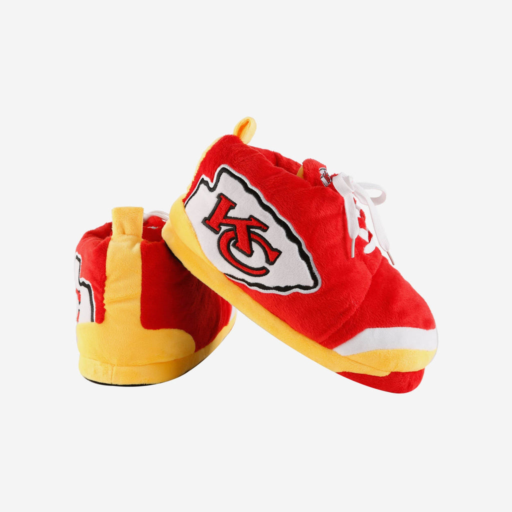 Kansas City Chiefs Plush Sneaker Slipper FOCO