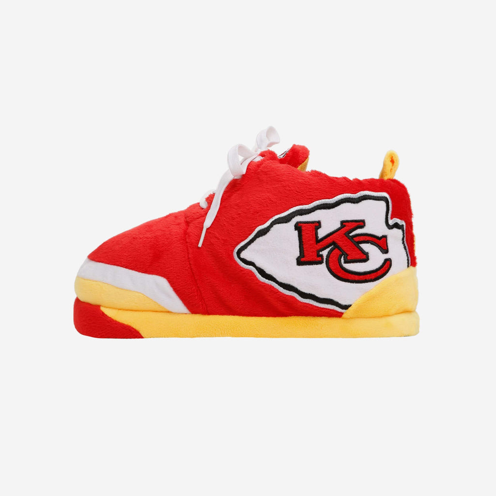 Kansas City Chiefs Plush Sneaker Slipper FOCO