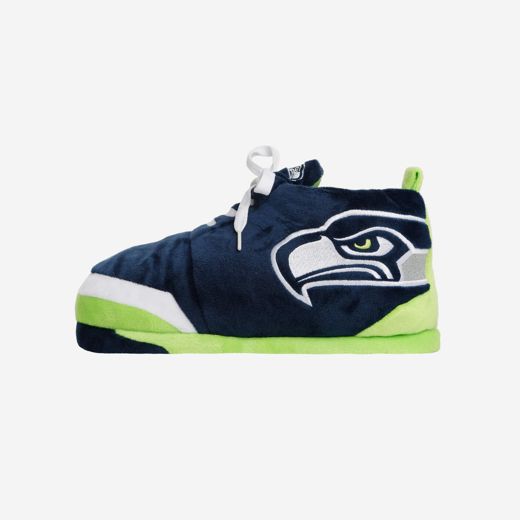 Seattle Seahawks Plush Sneaker Slipper FOCO