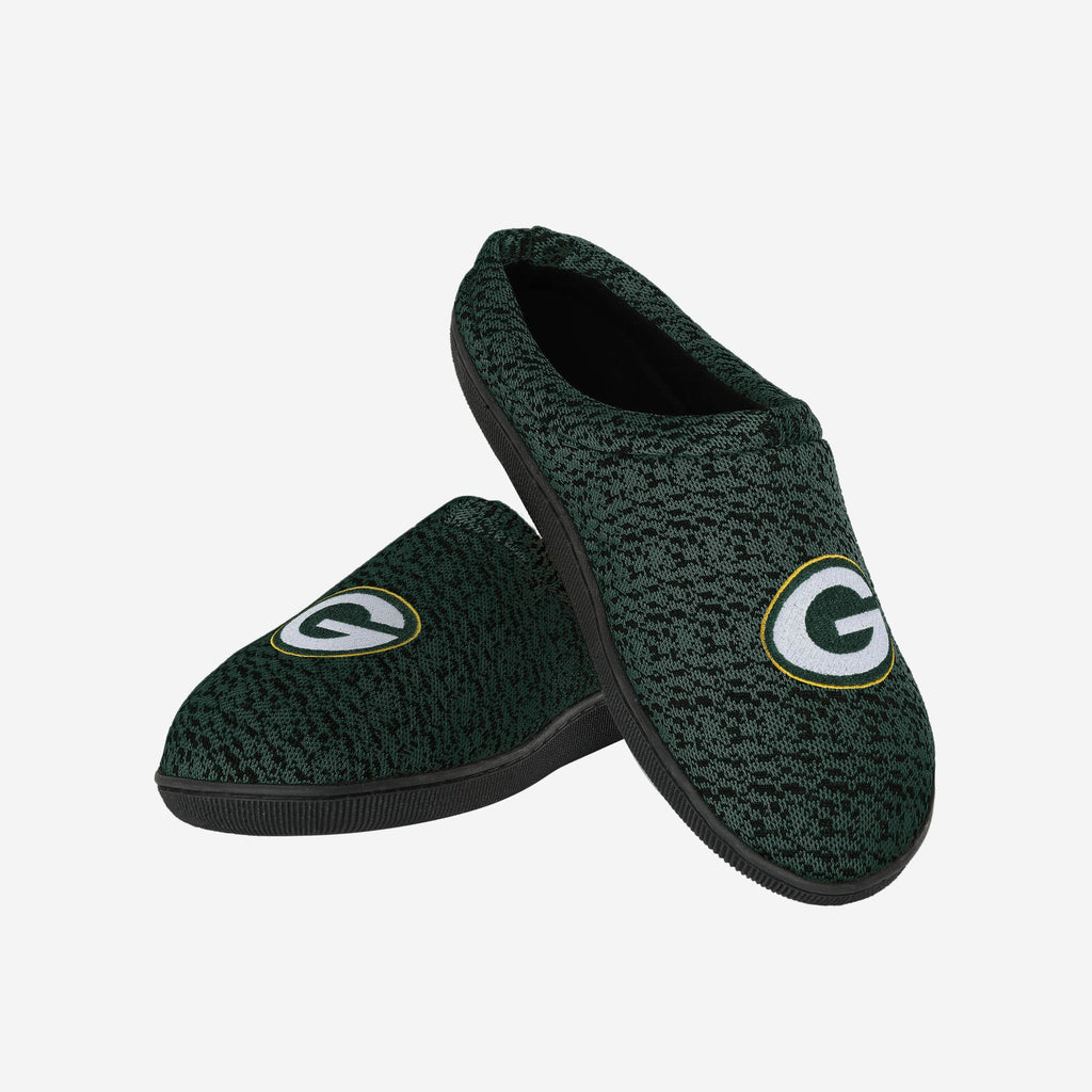 Green Bay Packers Poly Knit Cup Sole Slipper FOCO