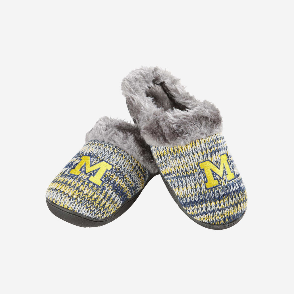 Michigan Wolverines Womens Peak Slide Slipper FOCO