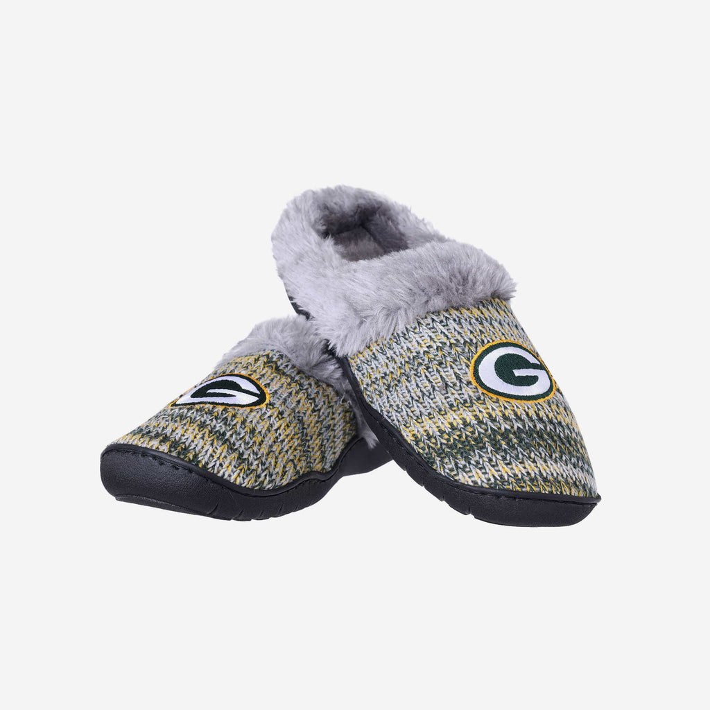 Green Bay Packers Womens Peak Slide Slippers FOCO