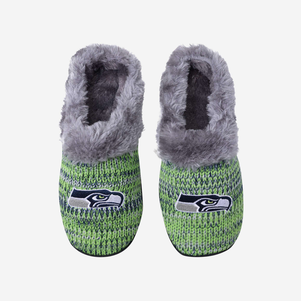 Seattle Seahawks Womens Peak Slide Slippers FOCO