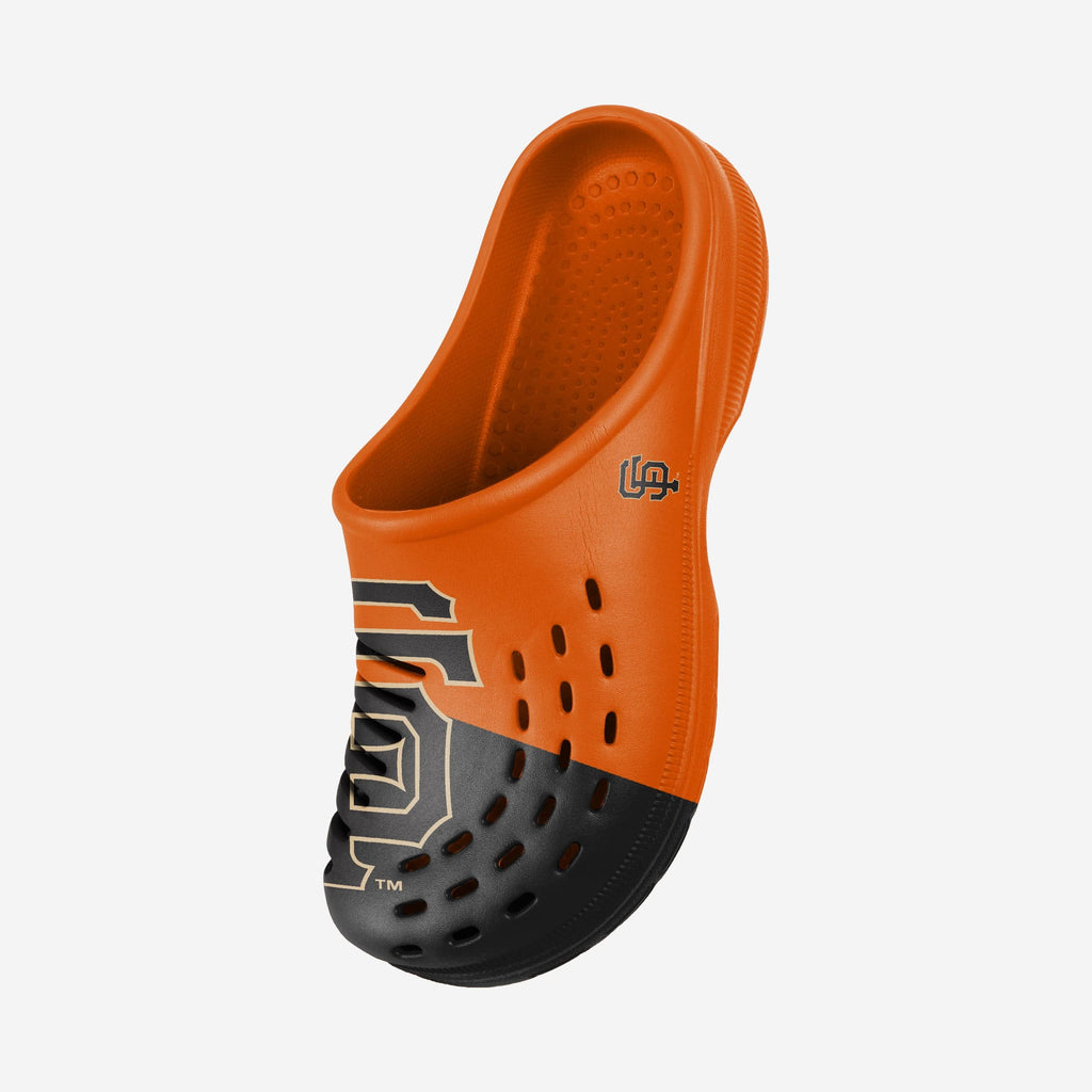 San Francisco Giants Mens Colorblock Big Logo Clog FOCO