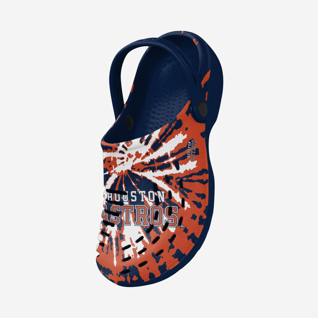 Houston Astros Tie-Dye Clog With Strap FOCO