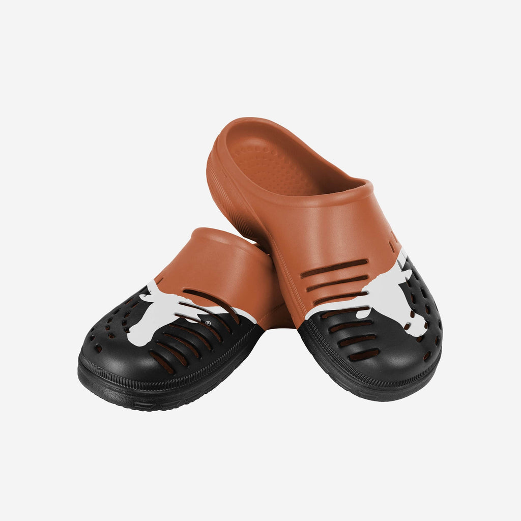 Texas Longhorns Colorblock Big Logo Clog FOCO