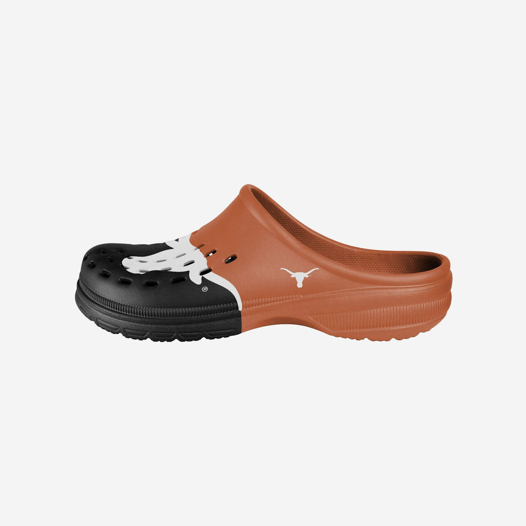 Texas Longhorns Colorblock Big Logo Clog FOCO