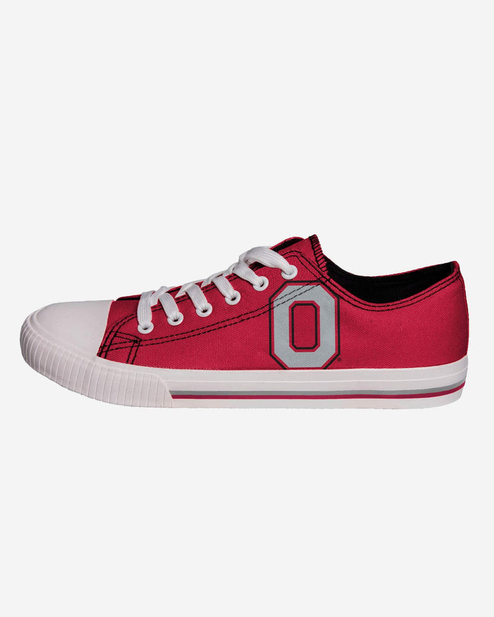 Ohio State Buckeyes Mens Low Top Big Logo Canvas Shoe FOCO