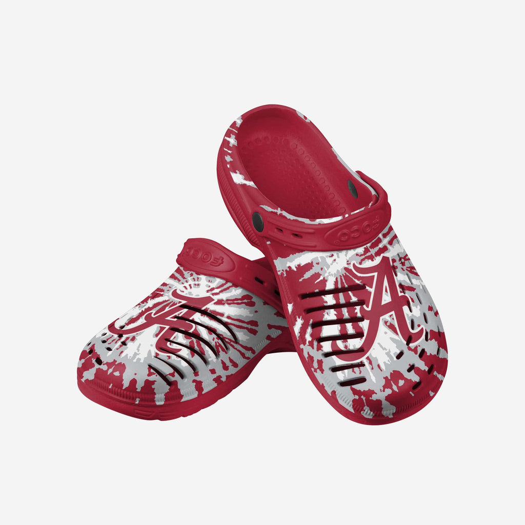 Alabama Crimson Tide Tie-Dye Clog With Strap FOCO