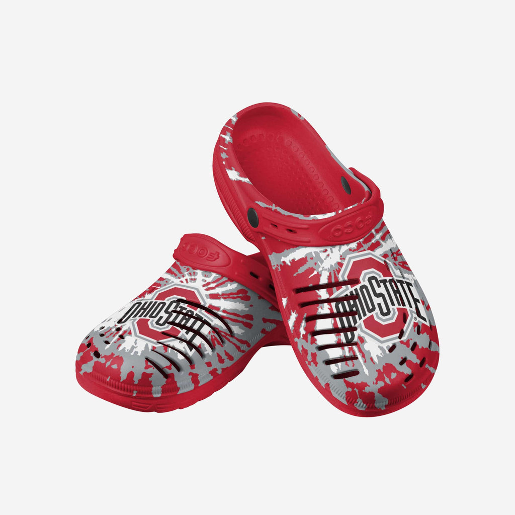 Ohio State Buckeyes Tie-Dye Clog With Strap FOCO