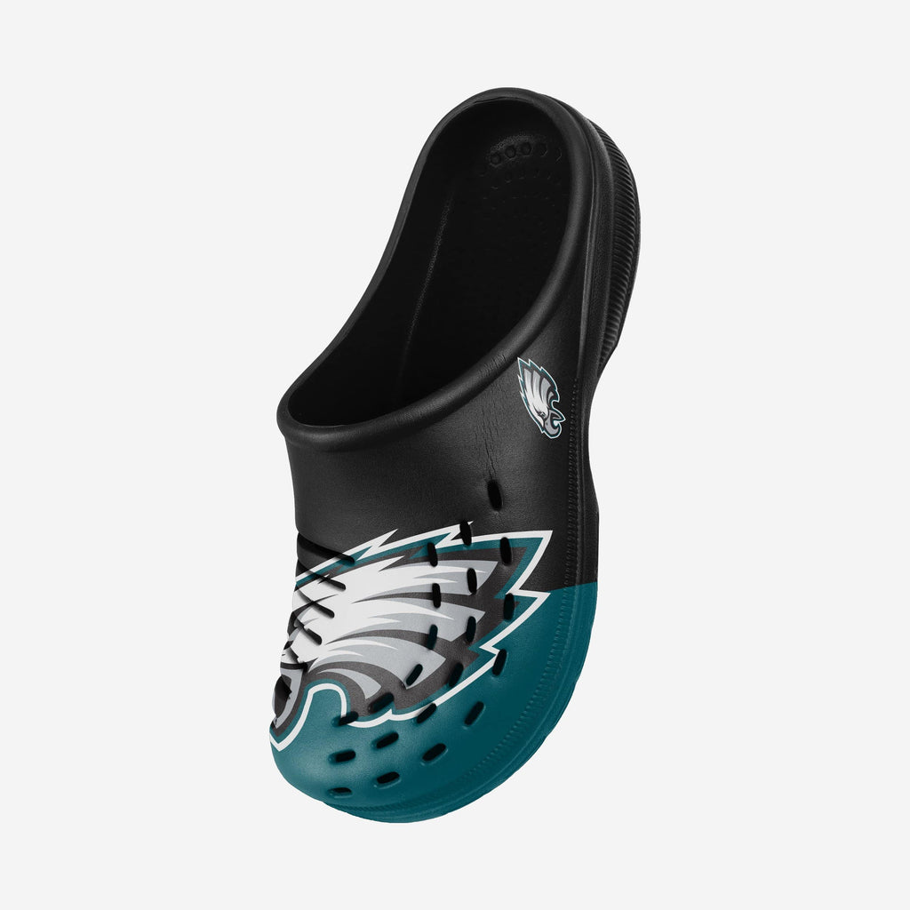 Philadelphia Eagles Colorblock Big Logo Clog FOCO