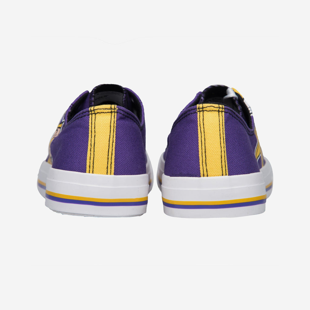 Minnesota Vikings Mens Low Top Big Logo Canvas Shoe FOCO