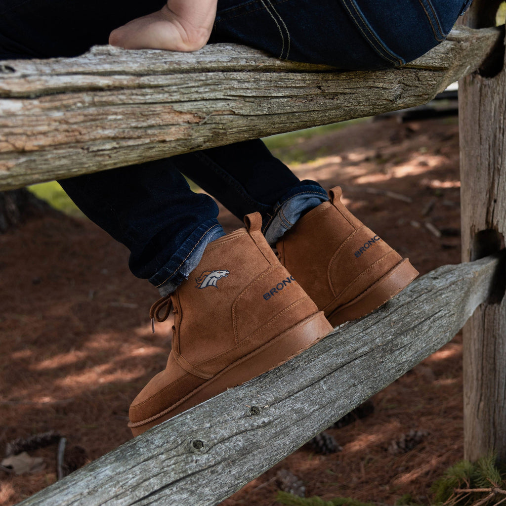 Denver Broncos Team Logo Sherpa Lined Boot FOCO