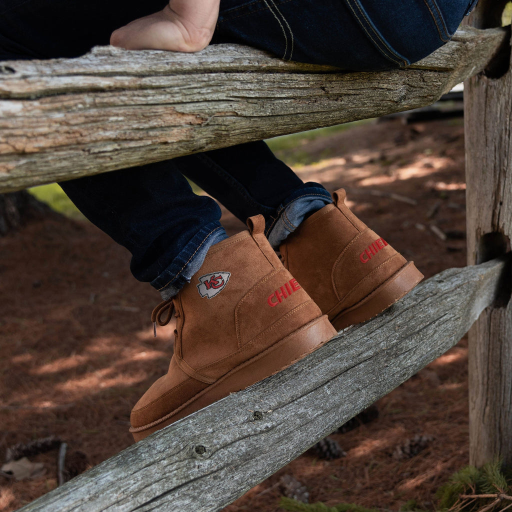 Kansas City Chiefs Team Logo Sherpa Lined Boot FOCO