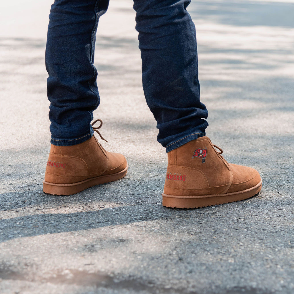 Tampa Bay Buccaneers Team Logo Sherpa Lined Boot FOCO