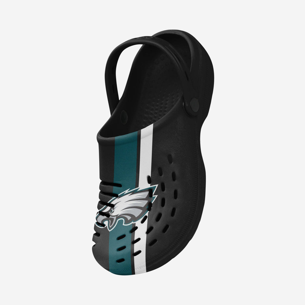 Philadelphia Eagles Team Stripe Clog With Strap FOCO