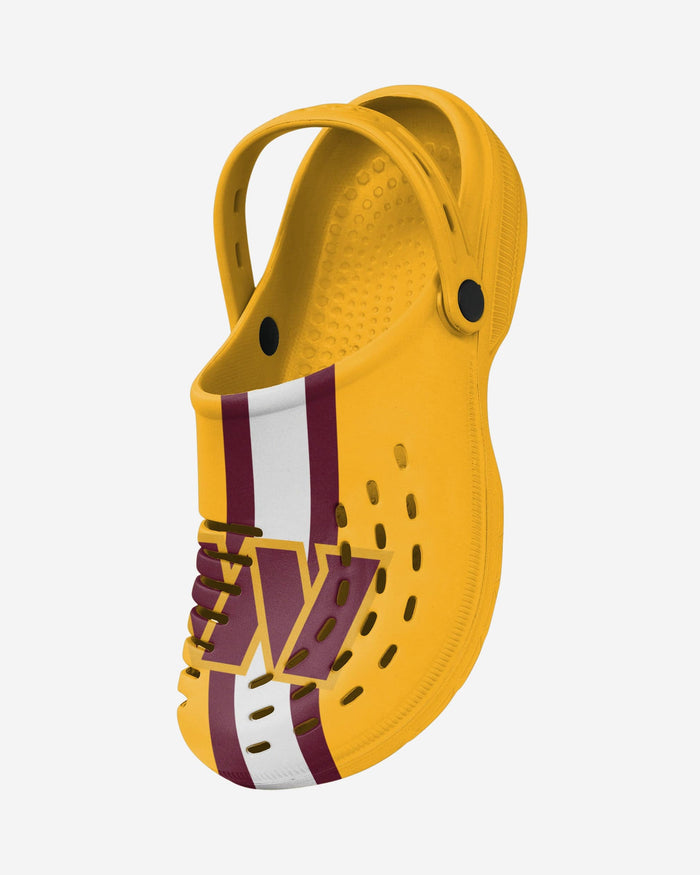 Washington Commanders Team Stripe Clog With Strap FOCO
