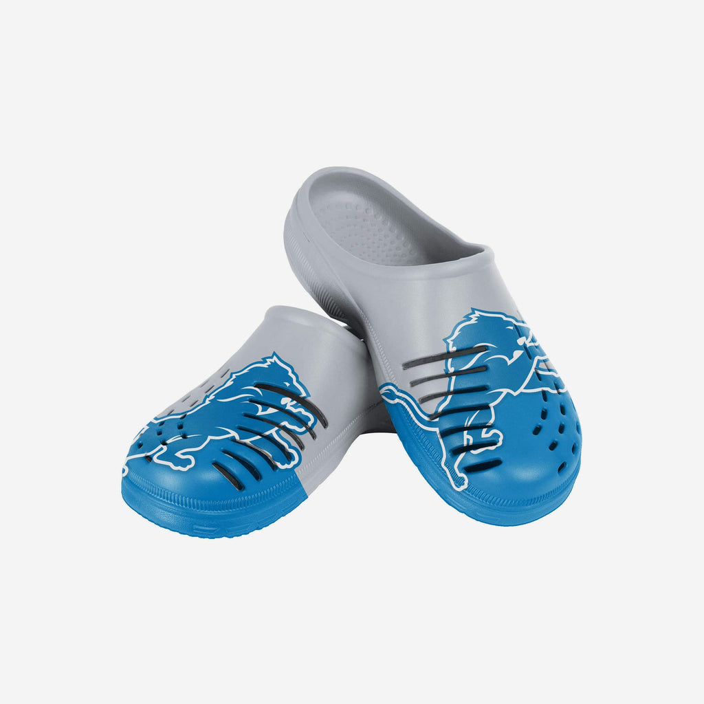 Detroit Lions Youth Colorblock Big Logo Clog FOCO
