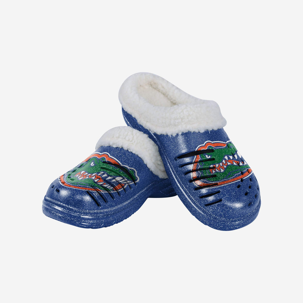Florida Gators Womens Sherpa Lined Glitter Clog FOCO