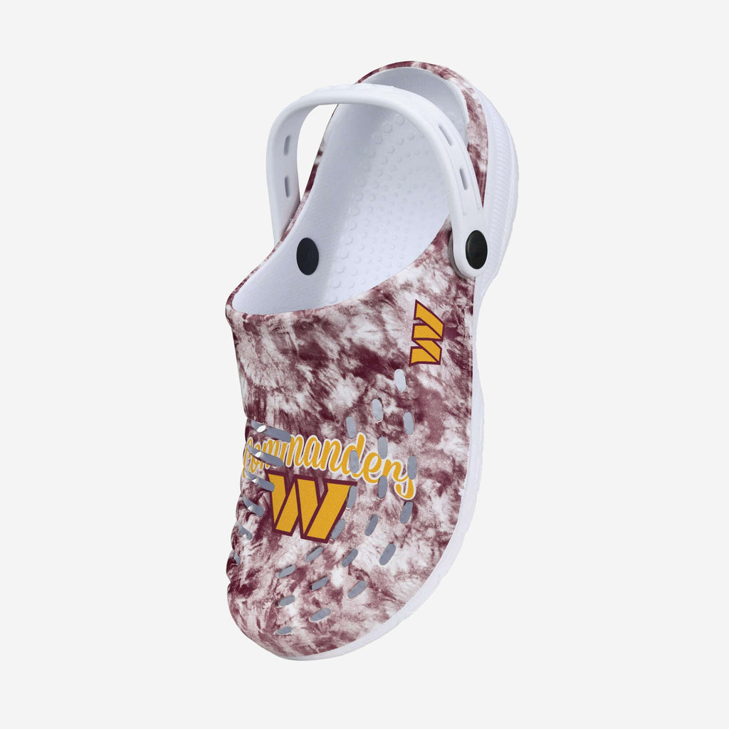 Washington Commanders Womens Cloudie Clog With Strap FOCO