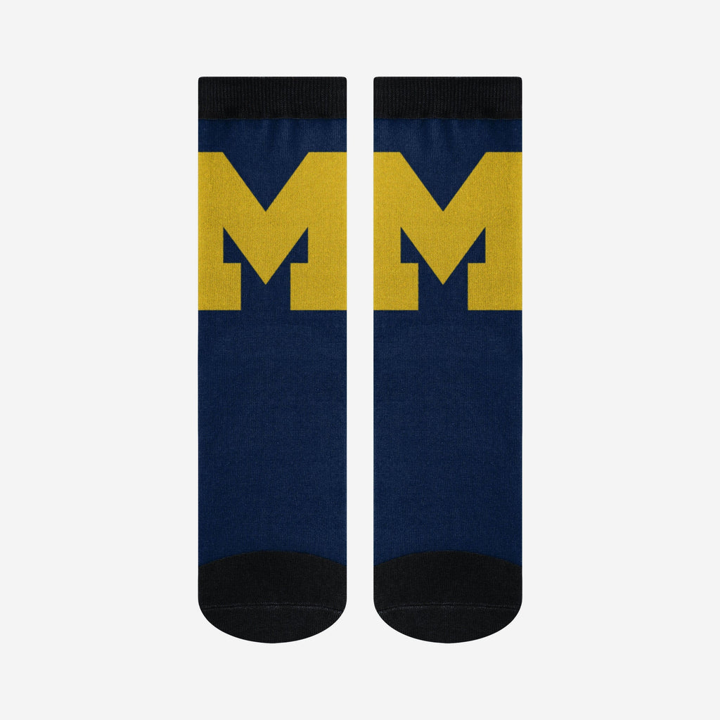 Michigan Wolverines Primetime Socks FOCO