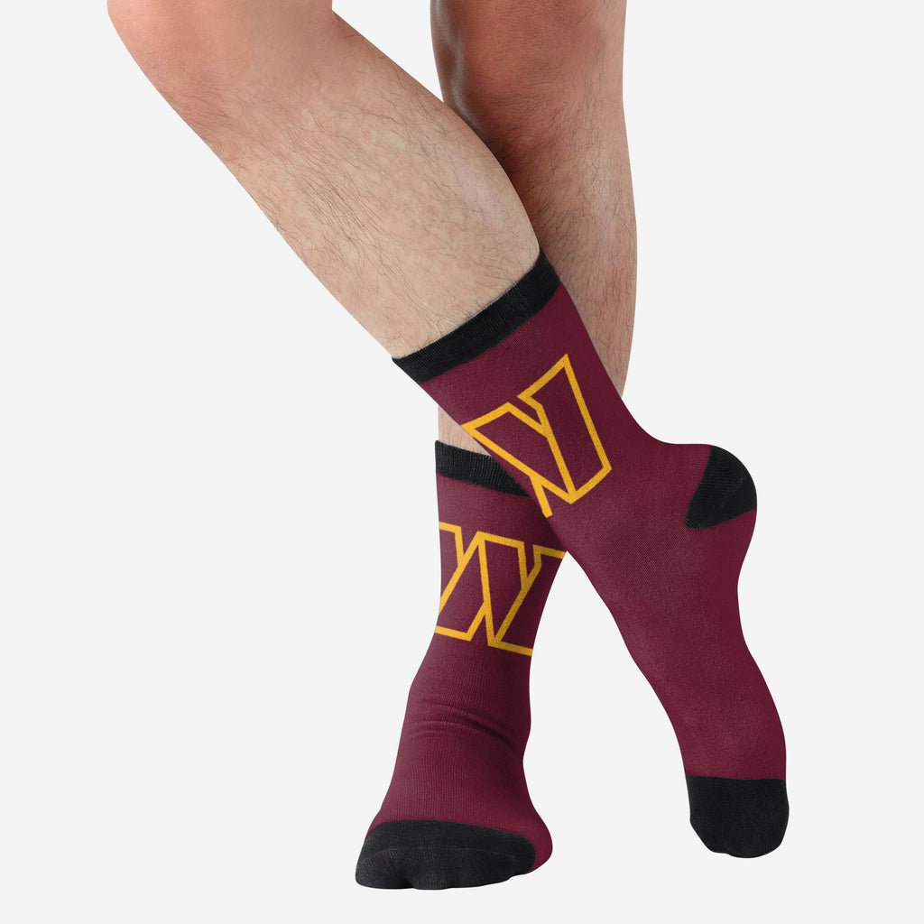 Washington Commanders Primetime Socks FOCO