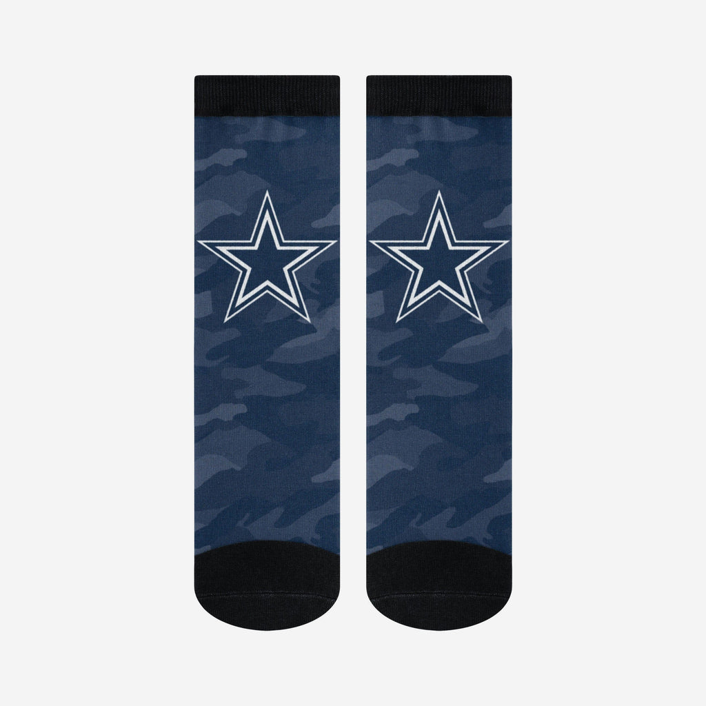Dallas Cowboys Printed Camo Socks FOCO