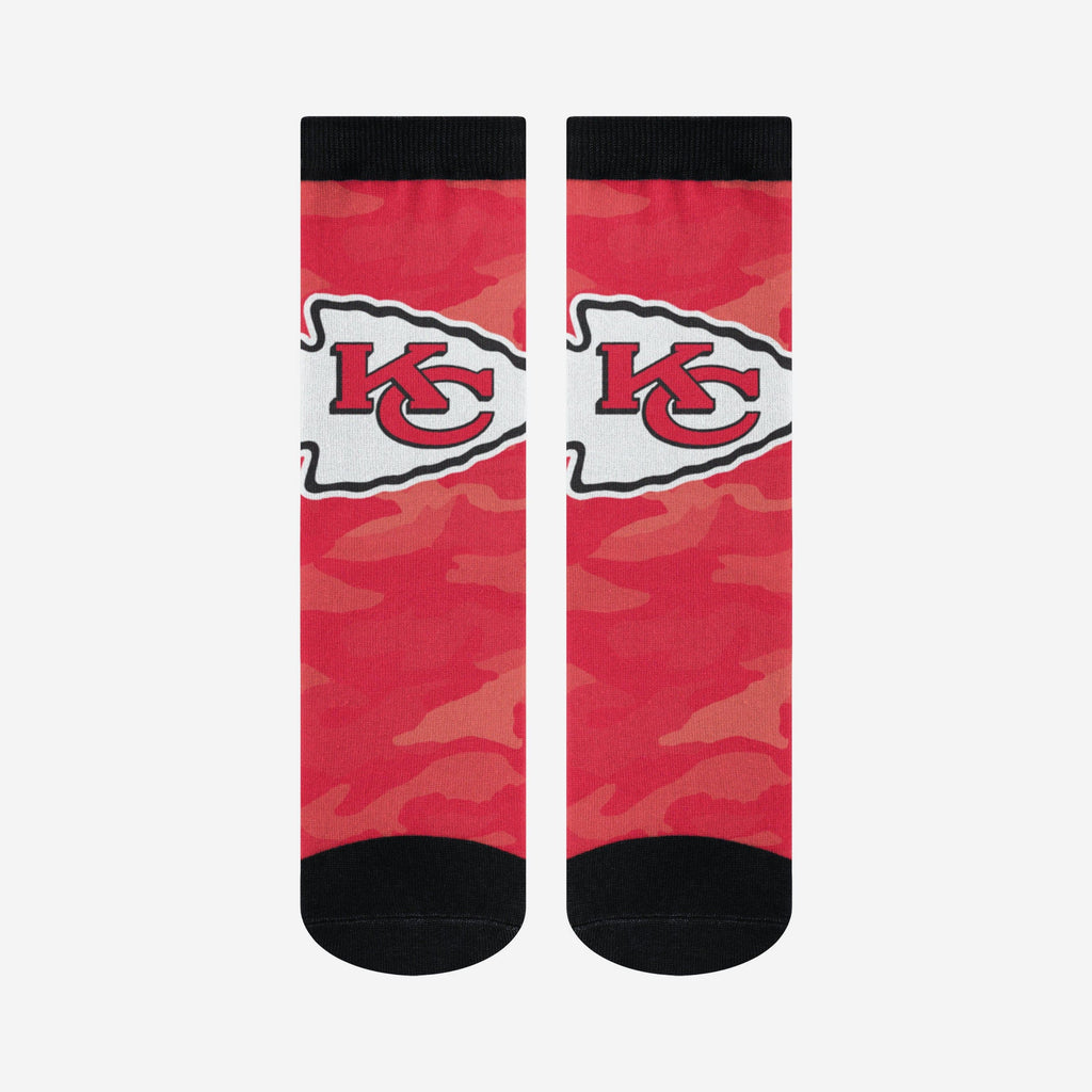 Kansas City Chiefs Printed Camo Socks FOCO