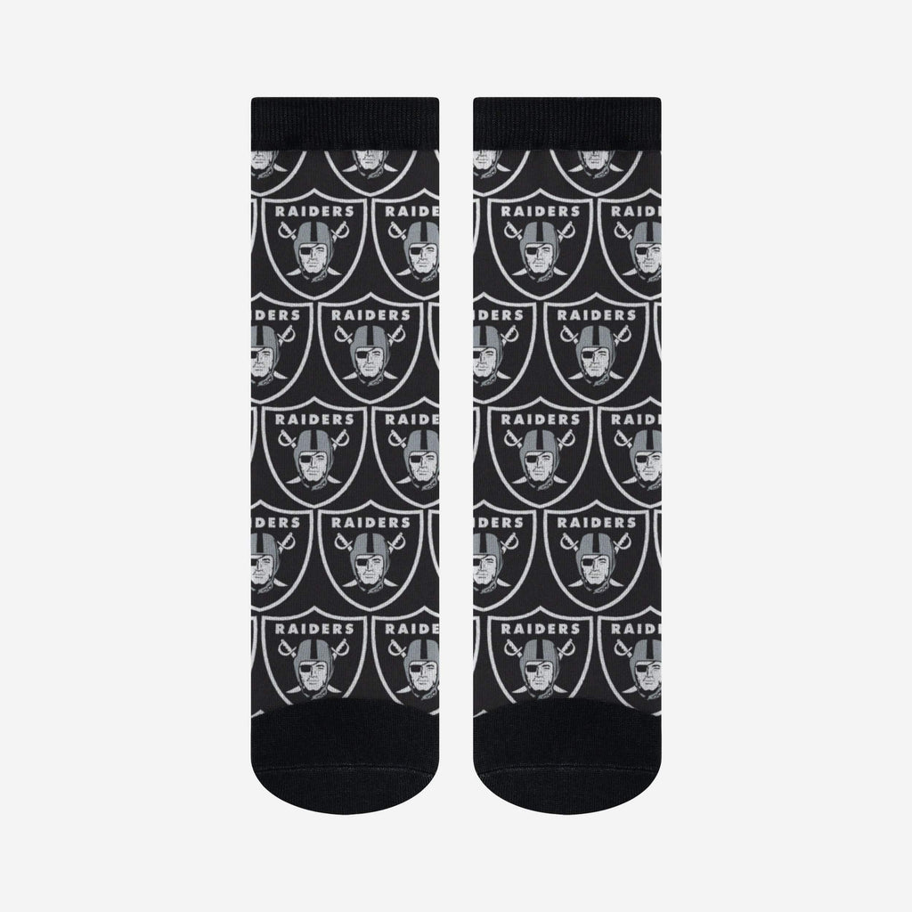 Las Vegas Raiders Logo Blast Socks FOCO