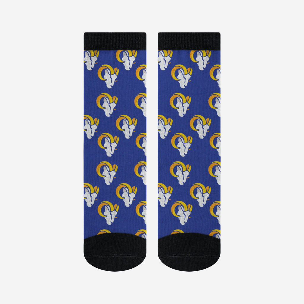 Los Angeles Rams Logo Blast Socks FOCO
