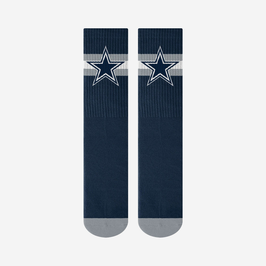 Dallas Cowboys Team Stripe Crew Socks FOCO
