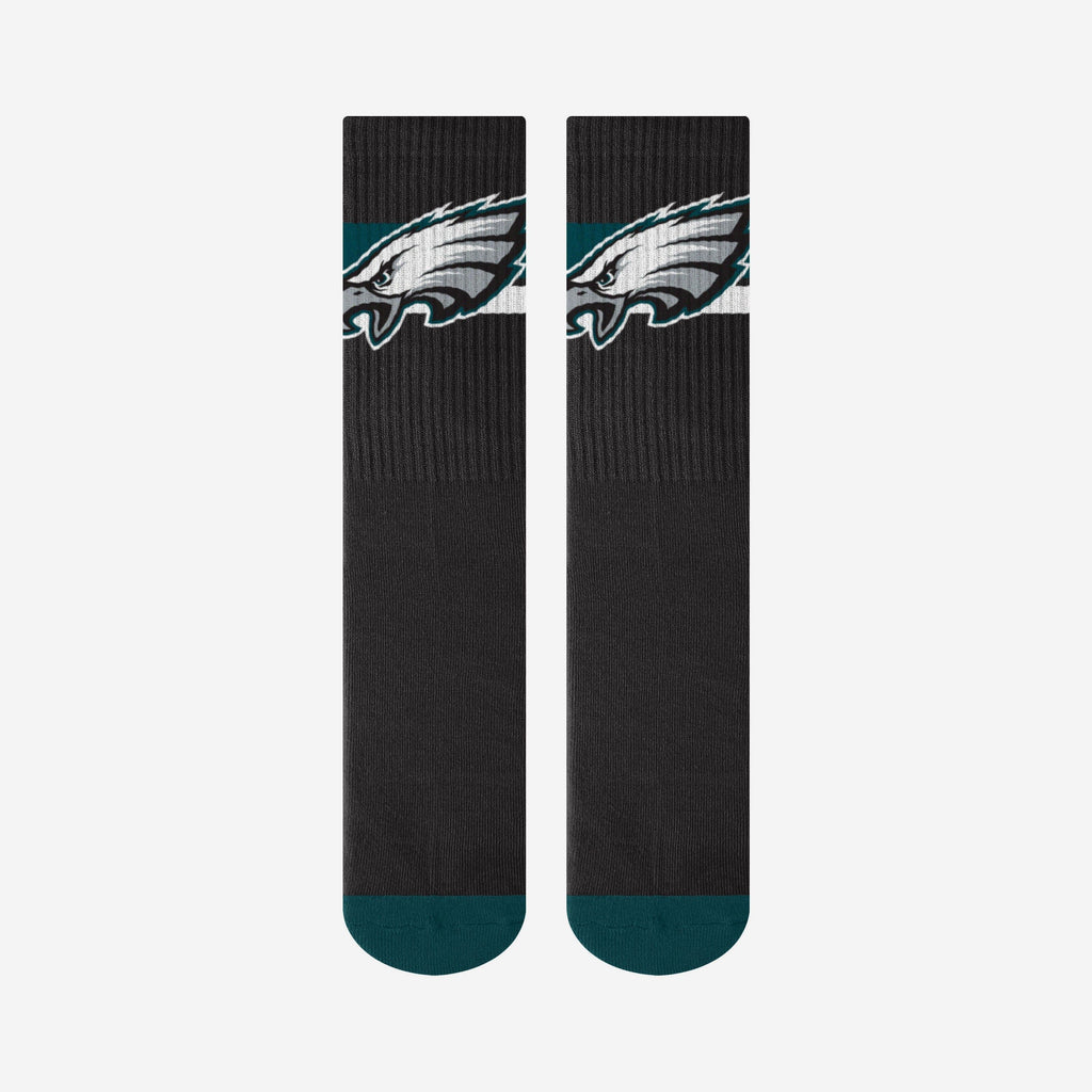 Philadelphia Eagles Team Stripe Crew Socks FOCO