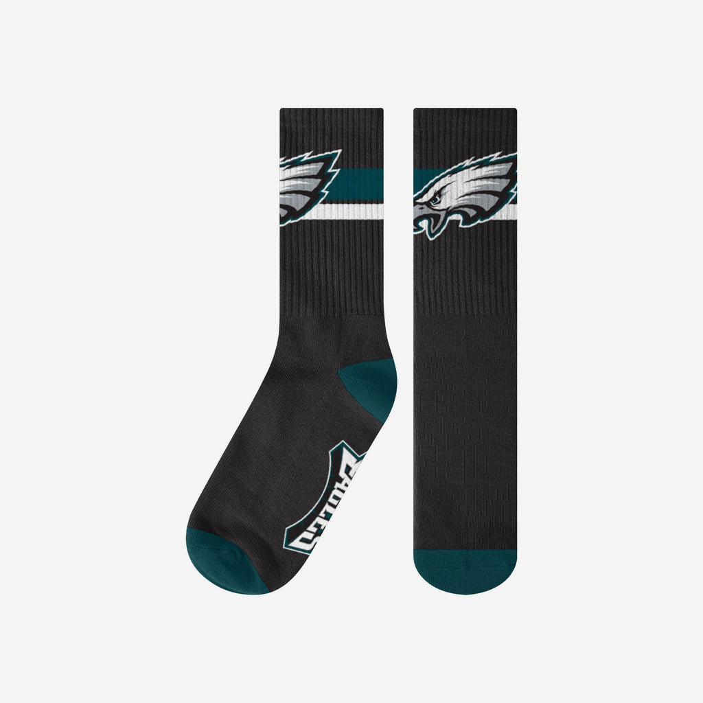 Philadelphia Eagles Team Stripe Crew Socks FOCO