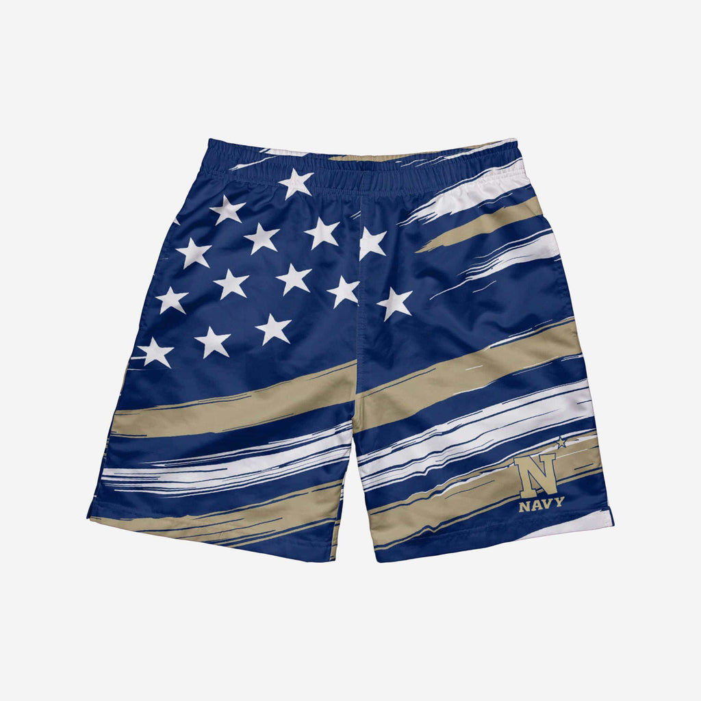 Navy Midshipmen Americana Swimming Trunks FOCO