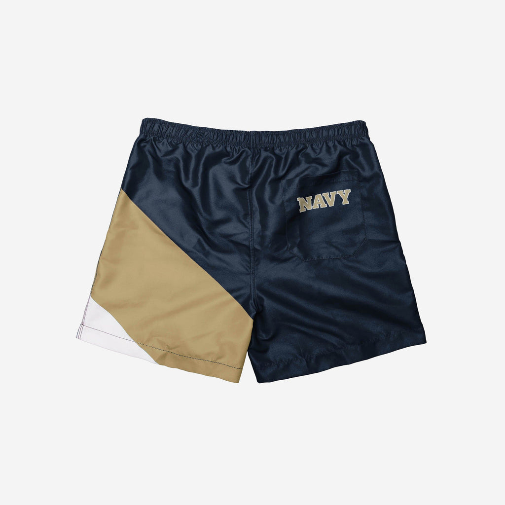 Navy Midshipmen Big Logo 5.5" Swimming Trunks FOCO