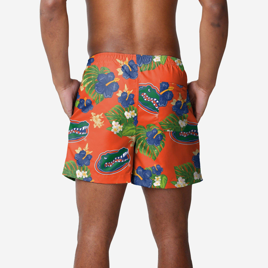 Florida Gators Floral Swimming Trunks FOCO