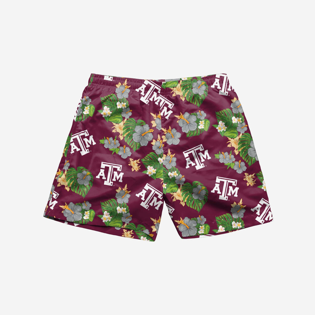 Texas A&M Aggies Floral Swimming Trunks FOCO