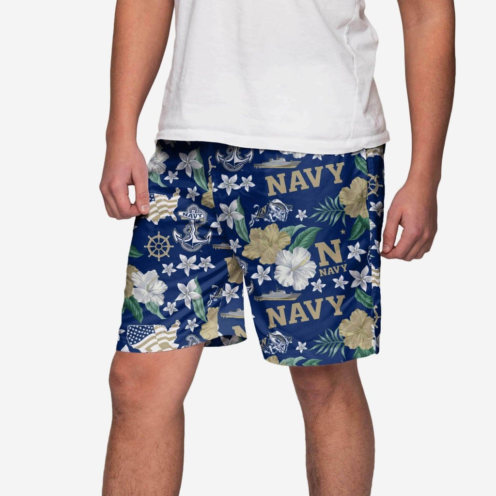 Navy Midshipmen City Style Swimming Trunks FOCO