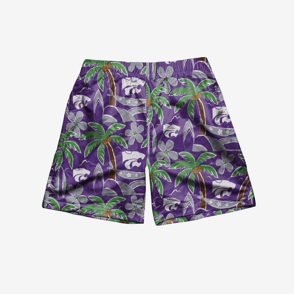 Kansas State Wildcats Tropical Swimming Trunks FOCO