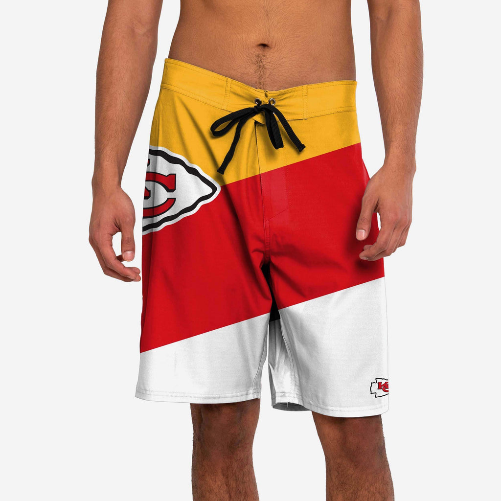 Kansas City Chiefs Color Dive Boardshorts FOCO