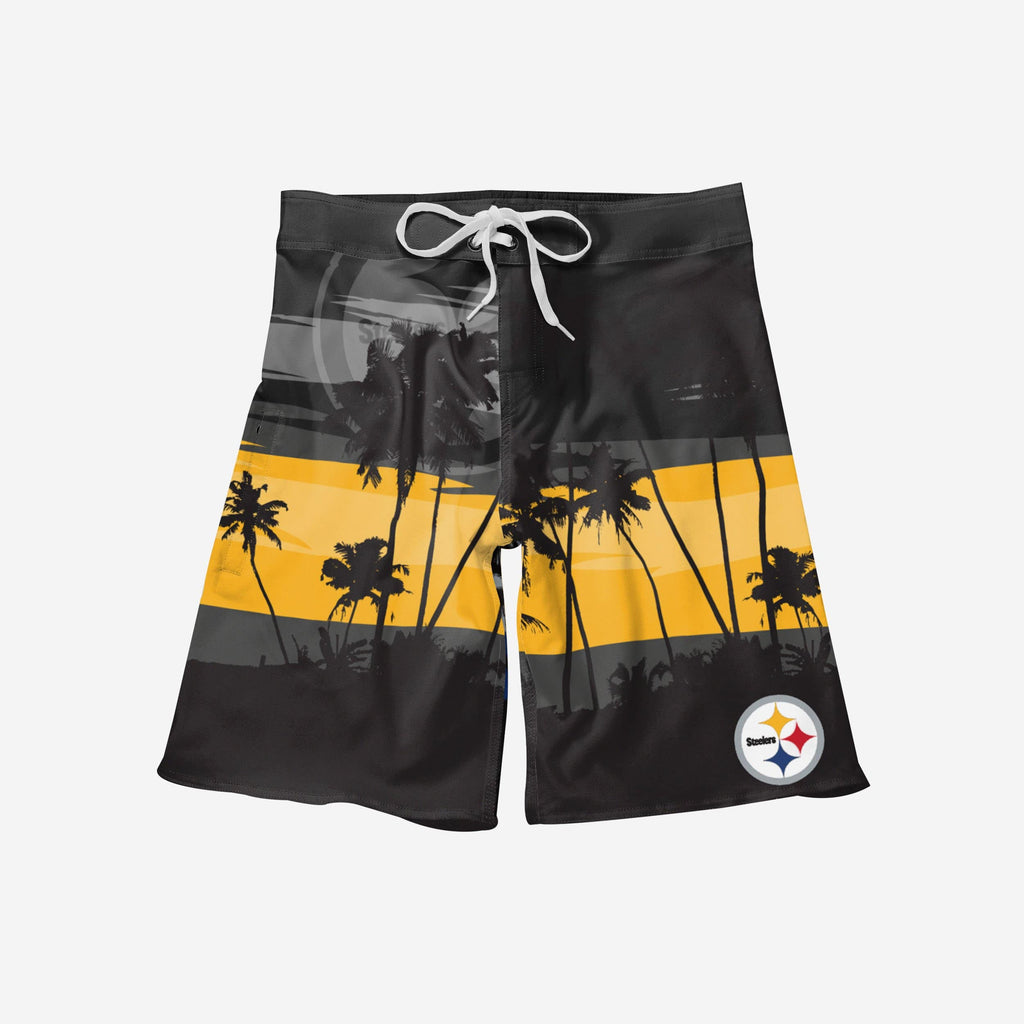 Pittsburgh Steelers Sunset Boardshorts FOCO