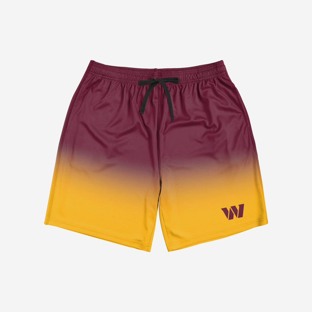 Washington Commanders Game Ready Gradient Training Shorts FOCO