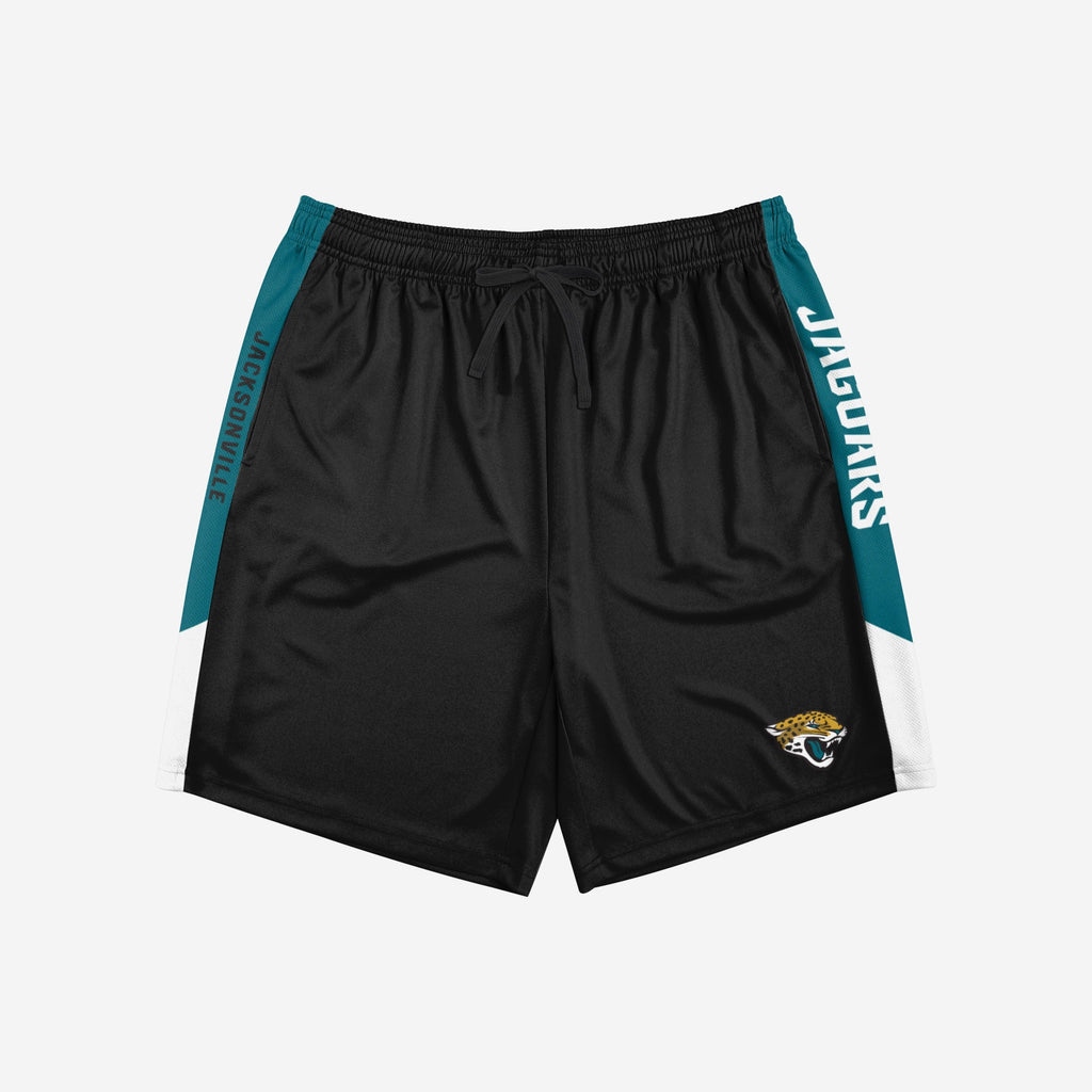 Jacksonville Jaguars Side Stripe Training Shorts FOCO