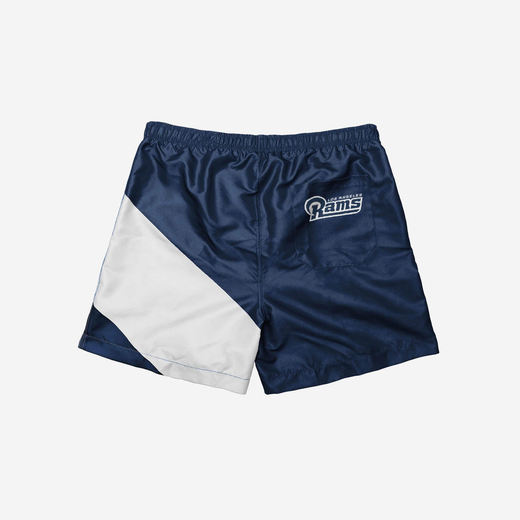 Los Angeles Rams Big Logo 5.5" Swimming Trunks FOCO