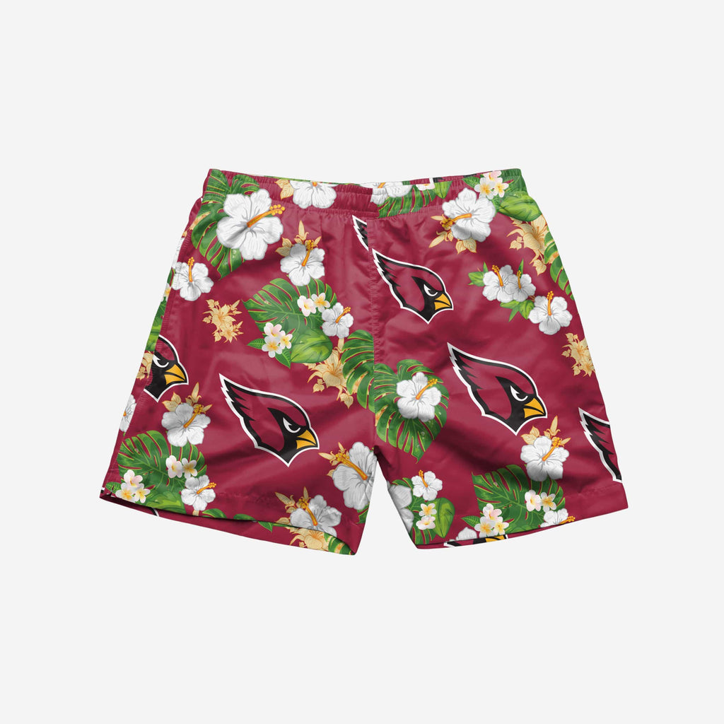 Arizona Cardinals Floral Swimming Trunks FOCO